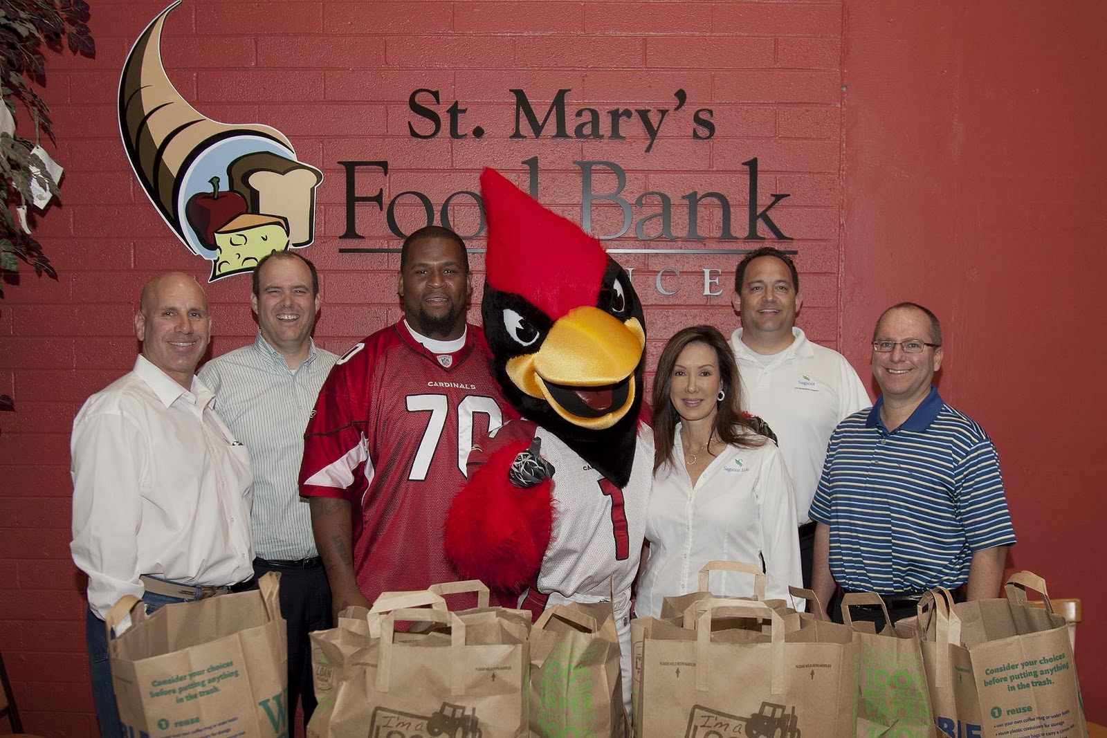 Hunger 101 AZ: ARIZONA OFFENSIVE LINEMAN, REX HADNOT, SAGICOR KICKS OFF ...