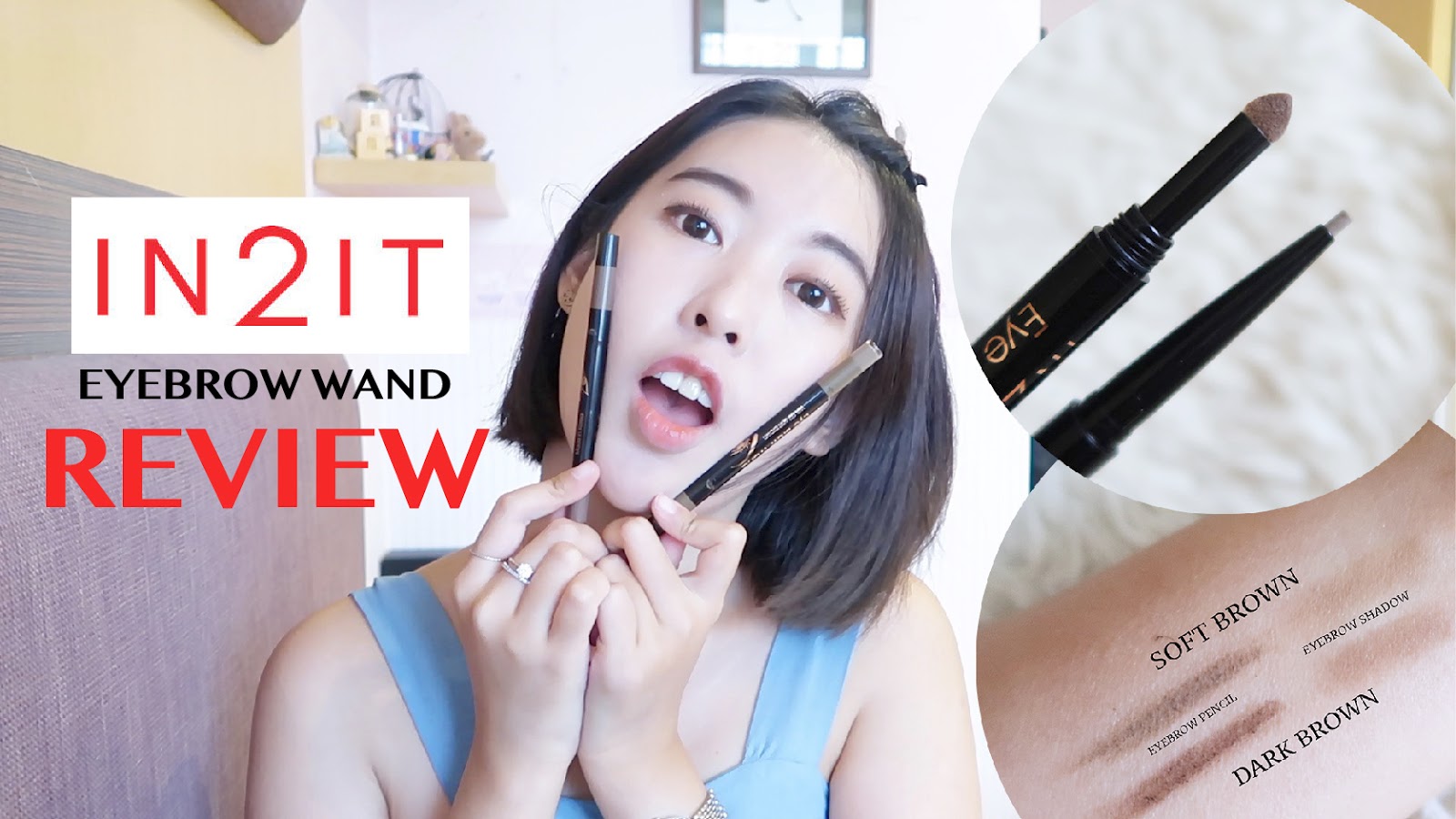 IN2IT Eye Brow Wand Review (with video)