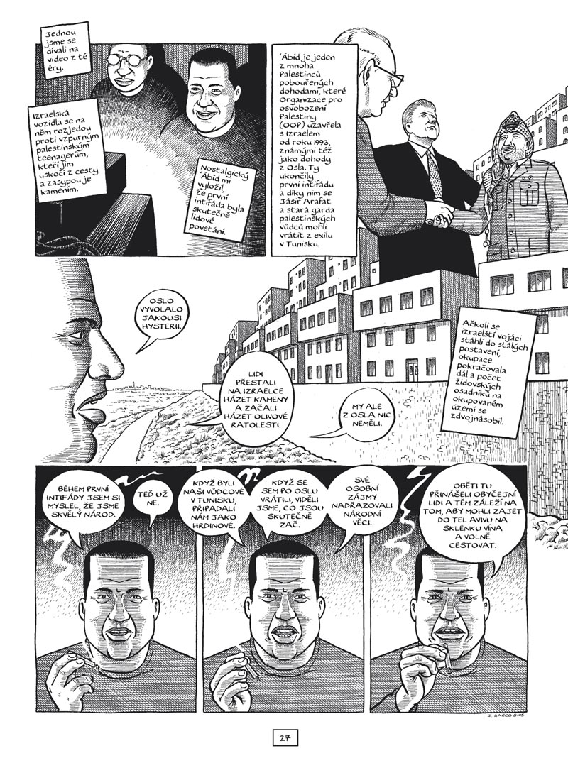 Comics Blog: #1514: Gaza: Poznámky pod čarou dějin - 100 %