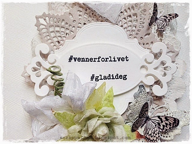 ScrappEllen: DT Kort og Godt-#venner #tag #glad i ;)