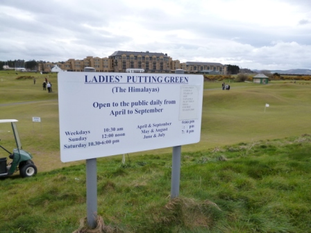 The Ham and Egger Files: The Himalayas Putting Course at St Andrews ...