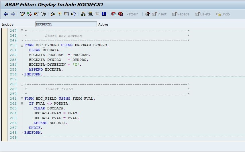 BDC Using Session Method ~ Sap Tutor
