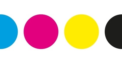 What are four coloured dots on Newspaper? What is CMYK?