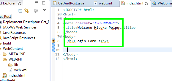 Dimensi TutupBotol: Get & Post Method di Servlet - JSP Dimensi TutupBotol: Get & Post Method di Servlet - JSP
