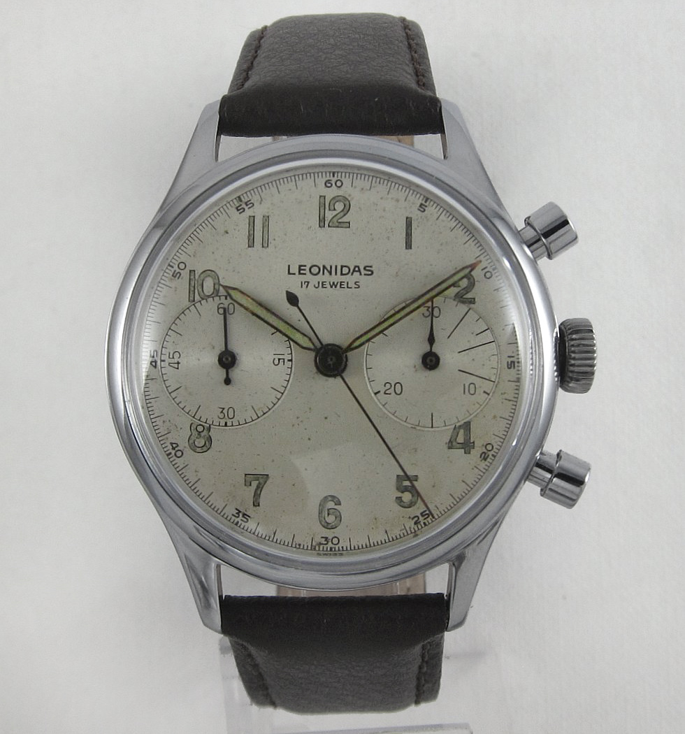 chronoaddict: LEONIDAS Landeron 148 Military Chrono