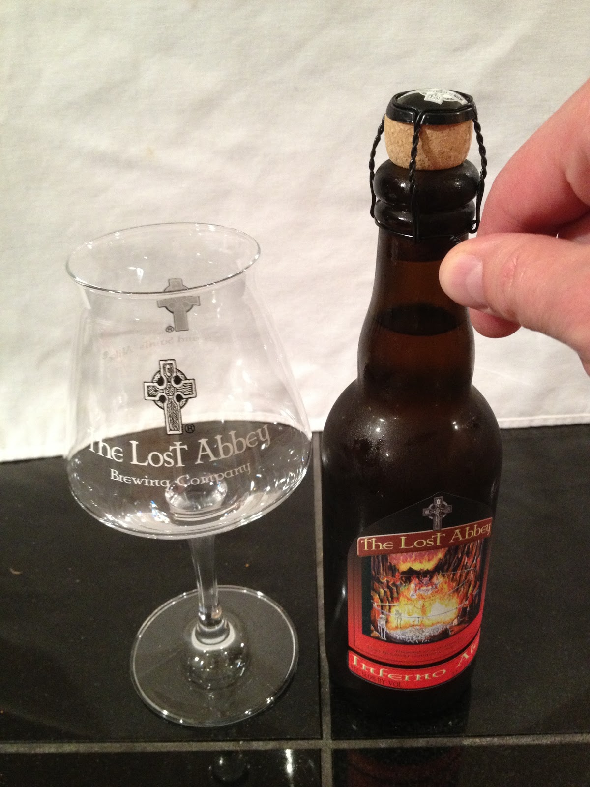 NorCal Beer Blog: The Lost Abbey Inferno Ale