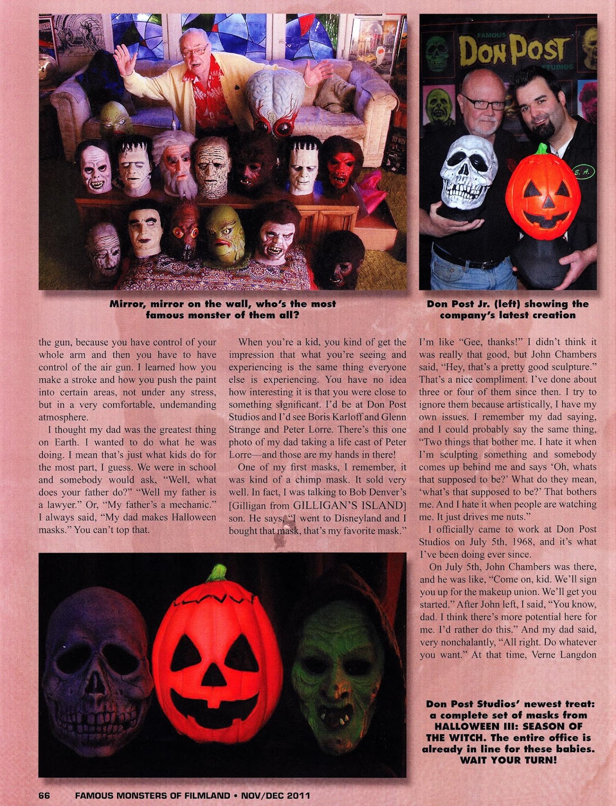 The Masks of Famous Monsters - 258 | Blood Curdling Blog of Monster Masks