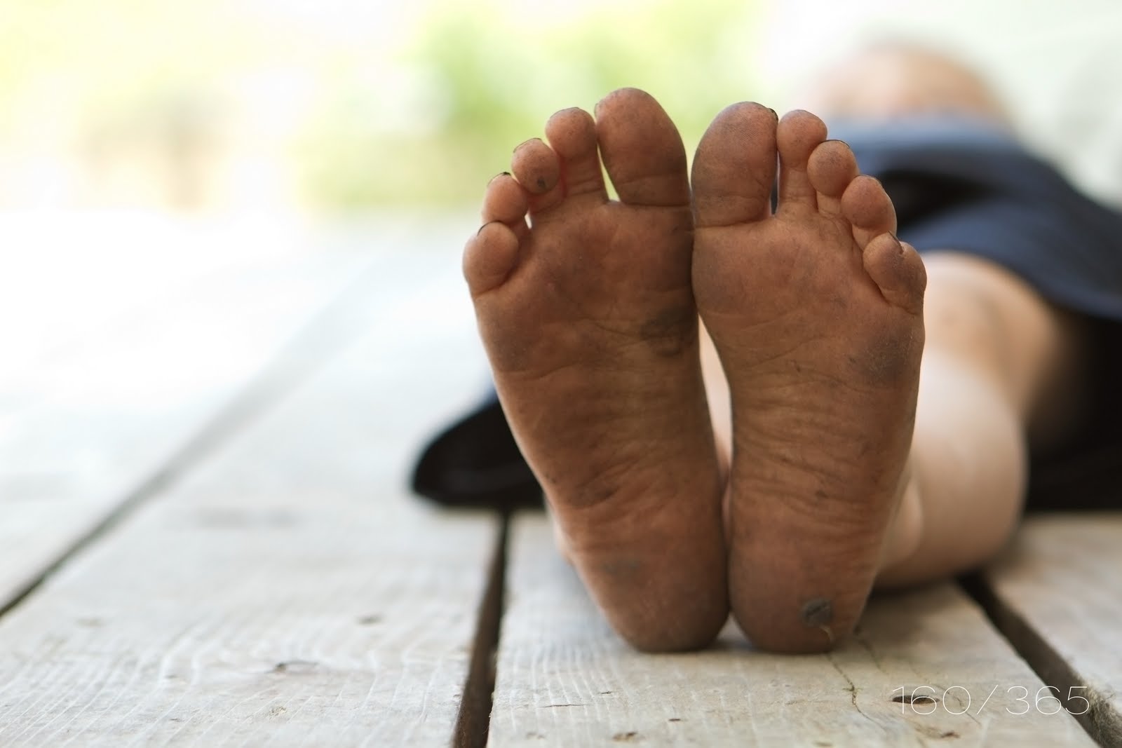 A photo a day by Jess: Dirty Toes