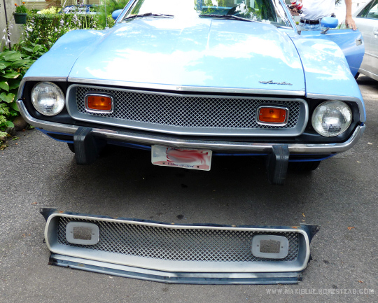 Refreshed 1974 Javelin Grille... - The AMC Forum
