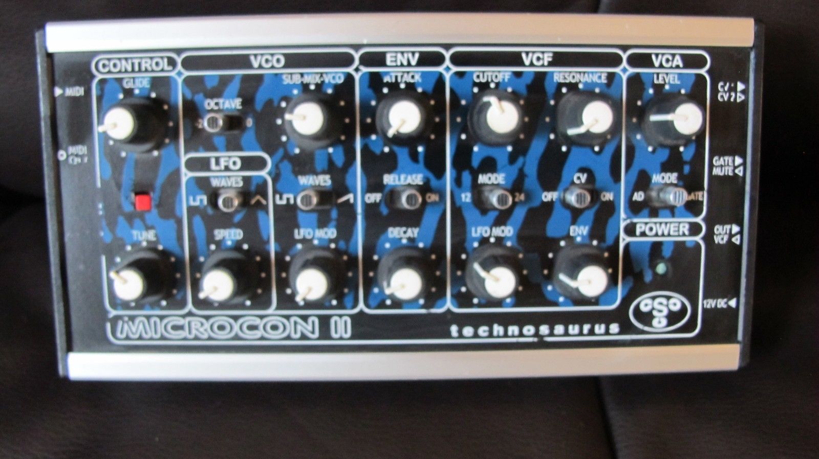 MATRIXSYNTH: Technosaurus Microcon II Analog Synthesizer