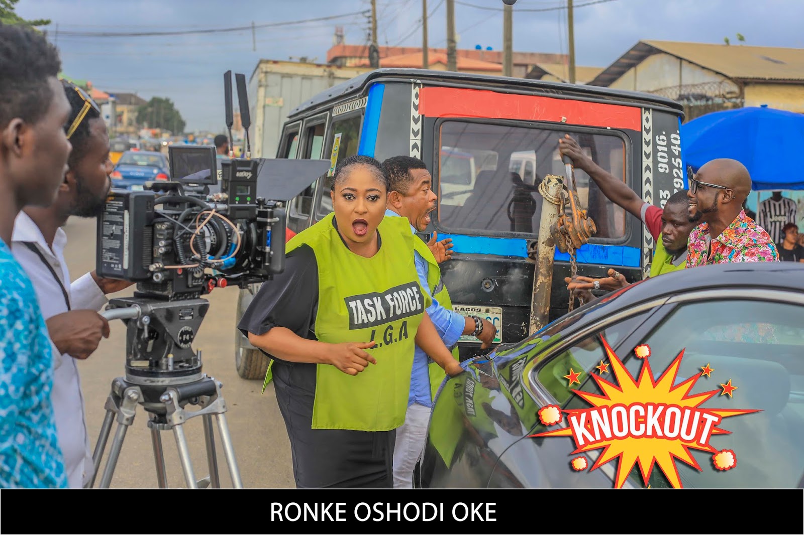 WAP concludes the recording of ''Knockout'' Comedy movie