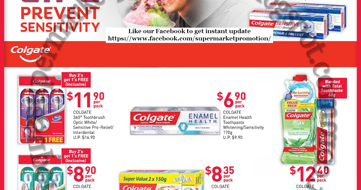 NTUC FairPrice Colgate Promotion 16 - 29 November 2018 ~ Supermarket ...