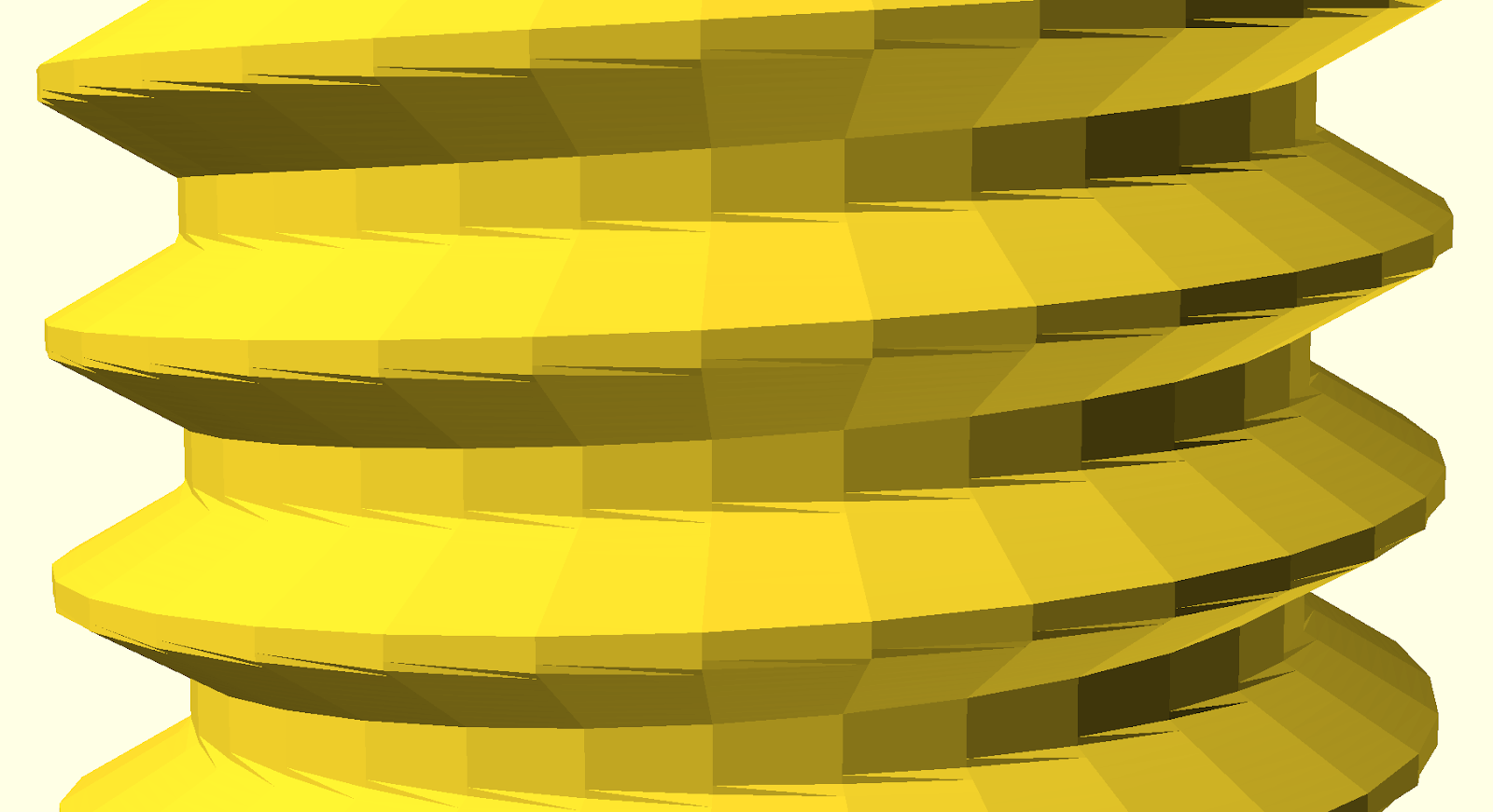 New approach to screw threads in OpenSCAD