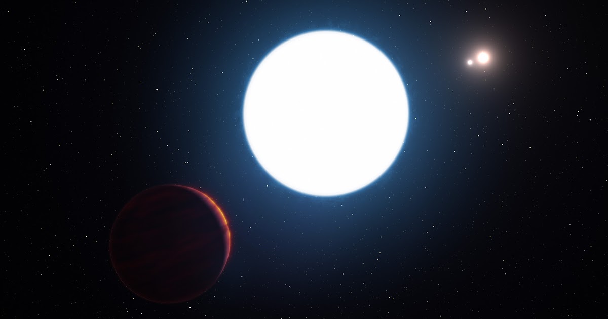 The triple-star system HD 131399 | Earth Blog
