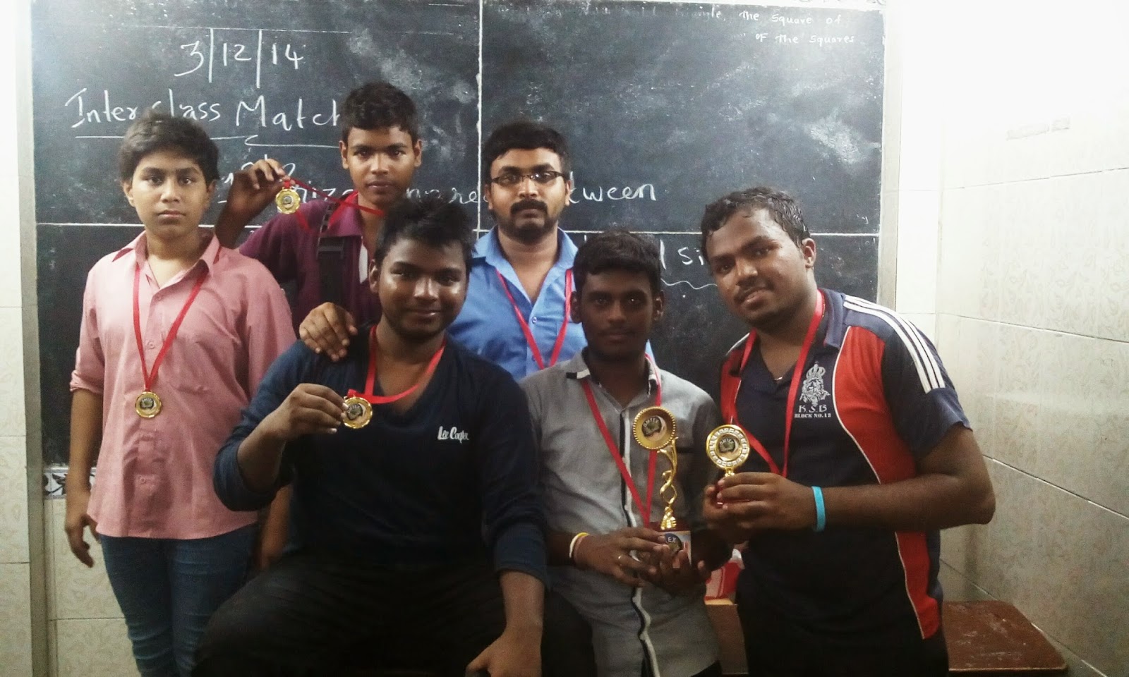 OMTEX CLASSES: Prize Distribution of Cricket Tournament Of Omtex Classes