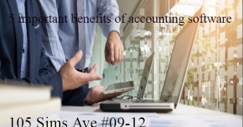5 important benefits of accounting software