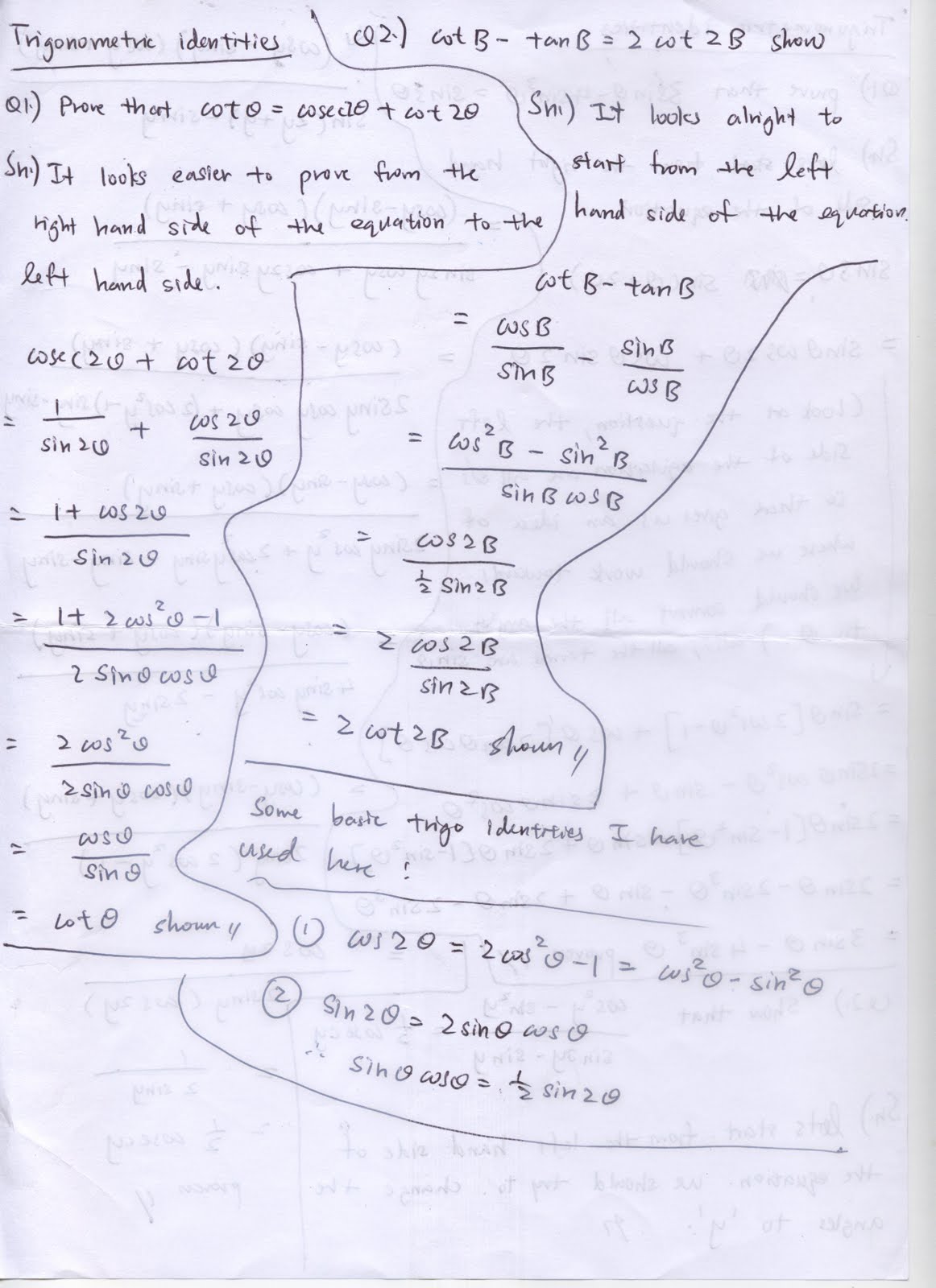 THE MATHS CLINIC: Trigonometric Identities