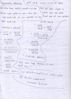 THE MATHS CLINIC: Trigonometric Identities
