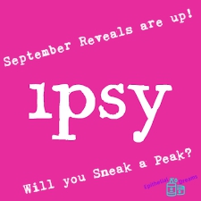September ipsy Glam Bag Reveals are up!