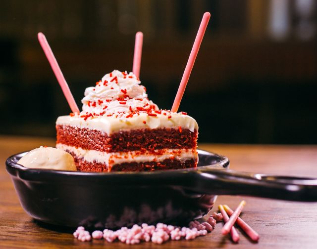 TGI Fridays Whips Up New Red Velvet Sparkler Cake