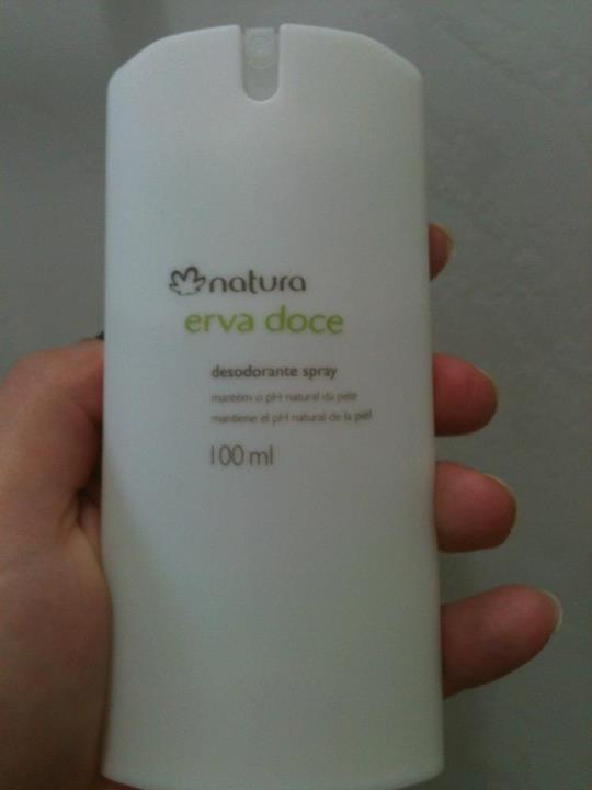 NATURA - Desodorante Spray Erva Doce - Eu testei...