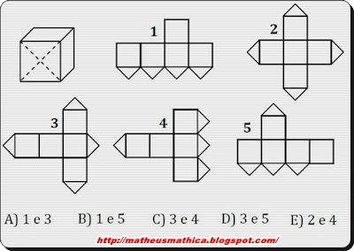 MatheusMáthica: A faces de um cubo