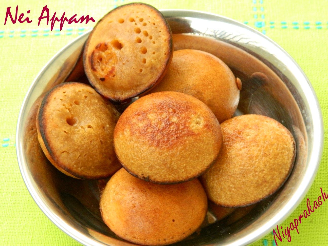 Niya's World: Nei Appam for Karthigai Deepam