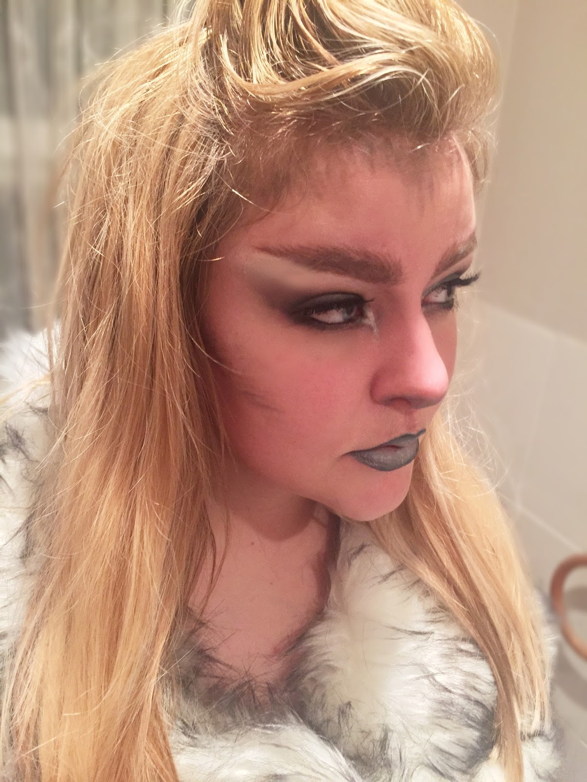 Glam Werewolf Tutorial - Simple Halloween Makeup #6 | Bristolian Beauty