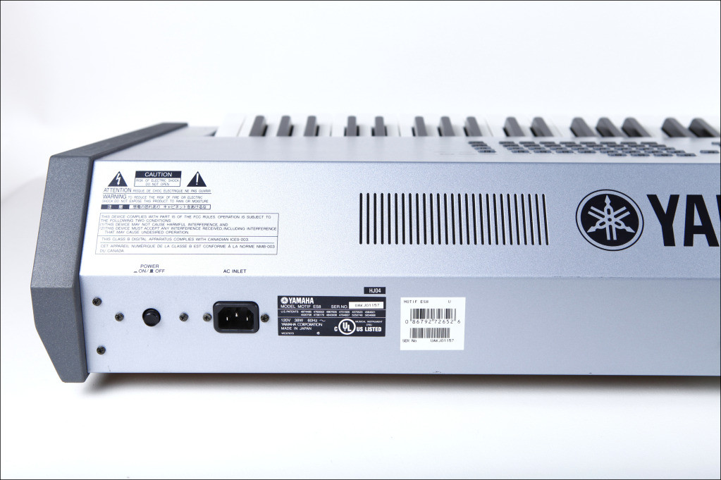 MATRIXSYNTH: Yamaha Motif ES8 88 key synthesizer keyboard Patents