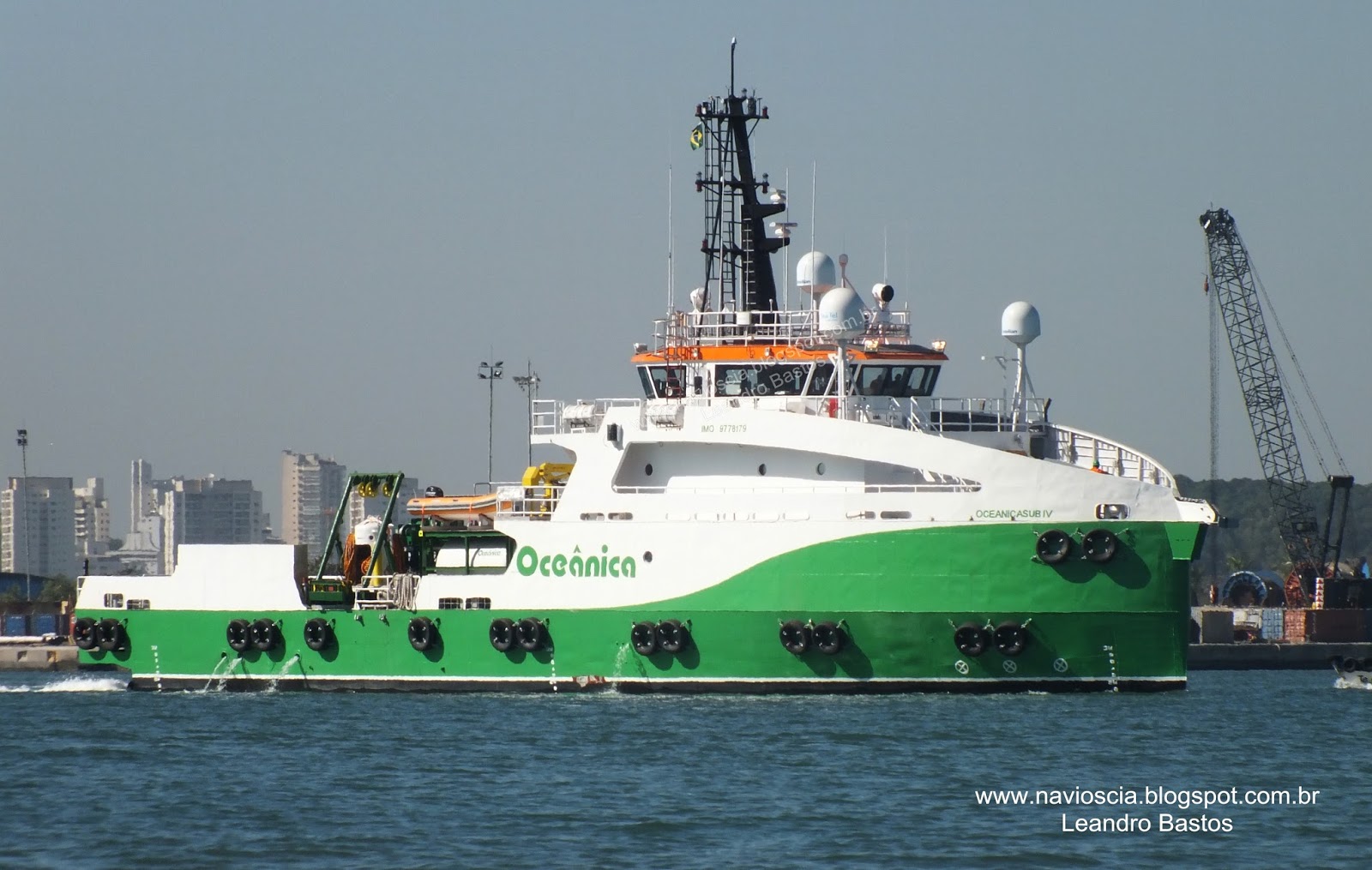 Navios de Santos & CIA: DSV OCEANICA SUB IV