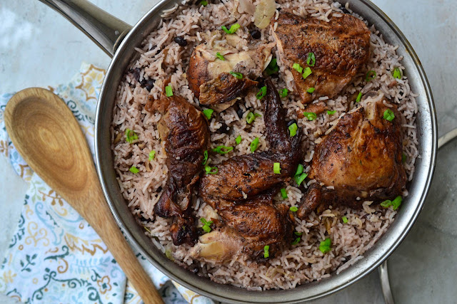 Greedy Girl : One pot chicken and rice and beans