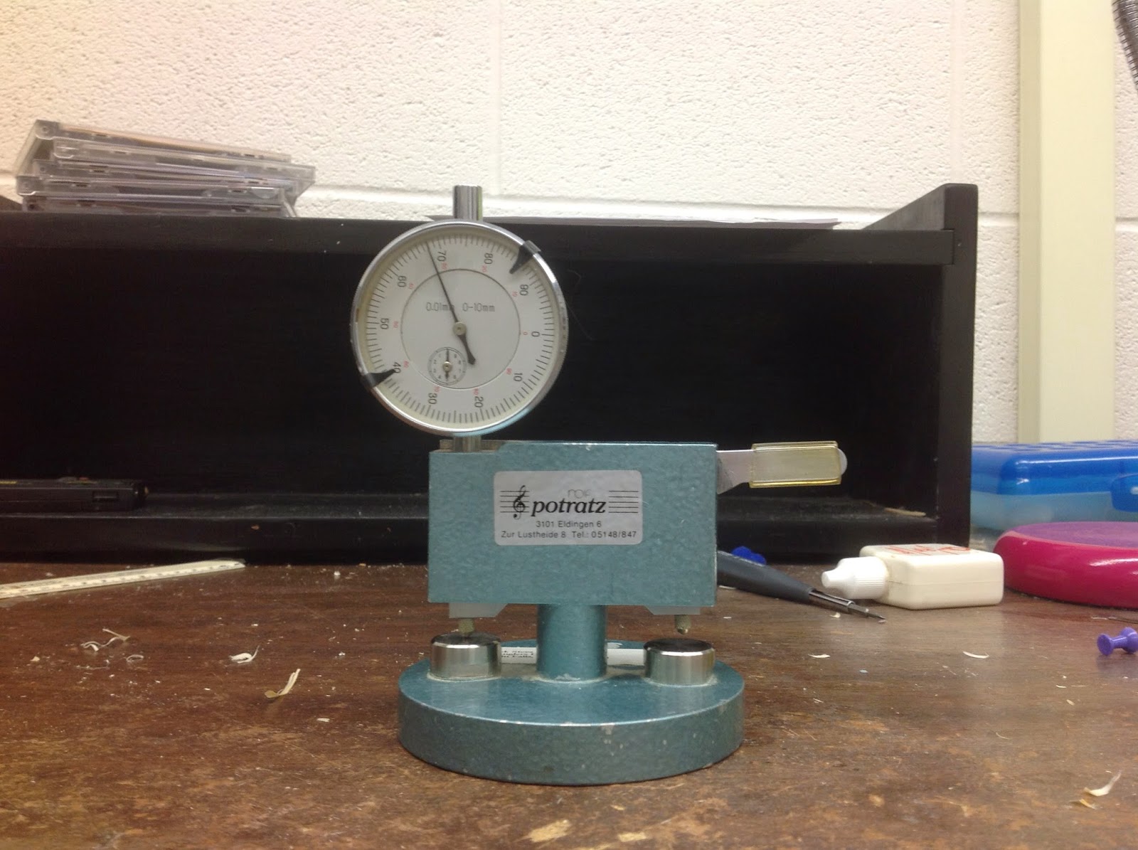 Barry Blogs: Measuring Cane Hardness
