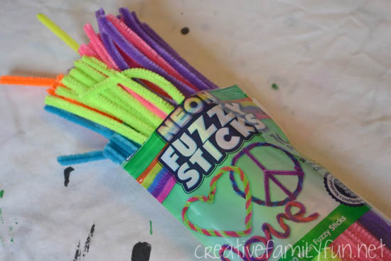 Pipe Cleaner Sun Plant Stakes - Creative Family Fun