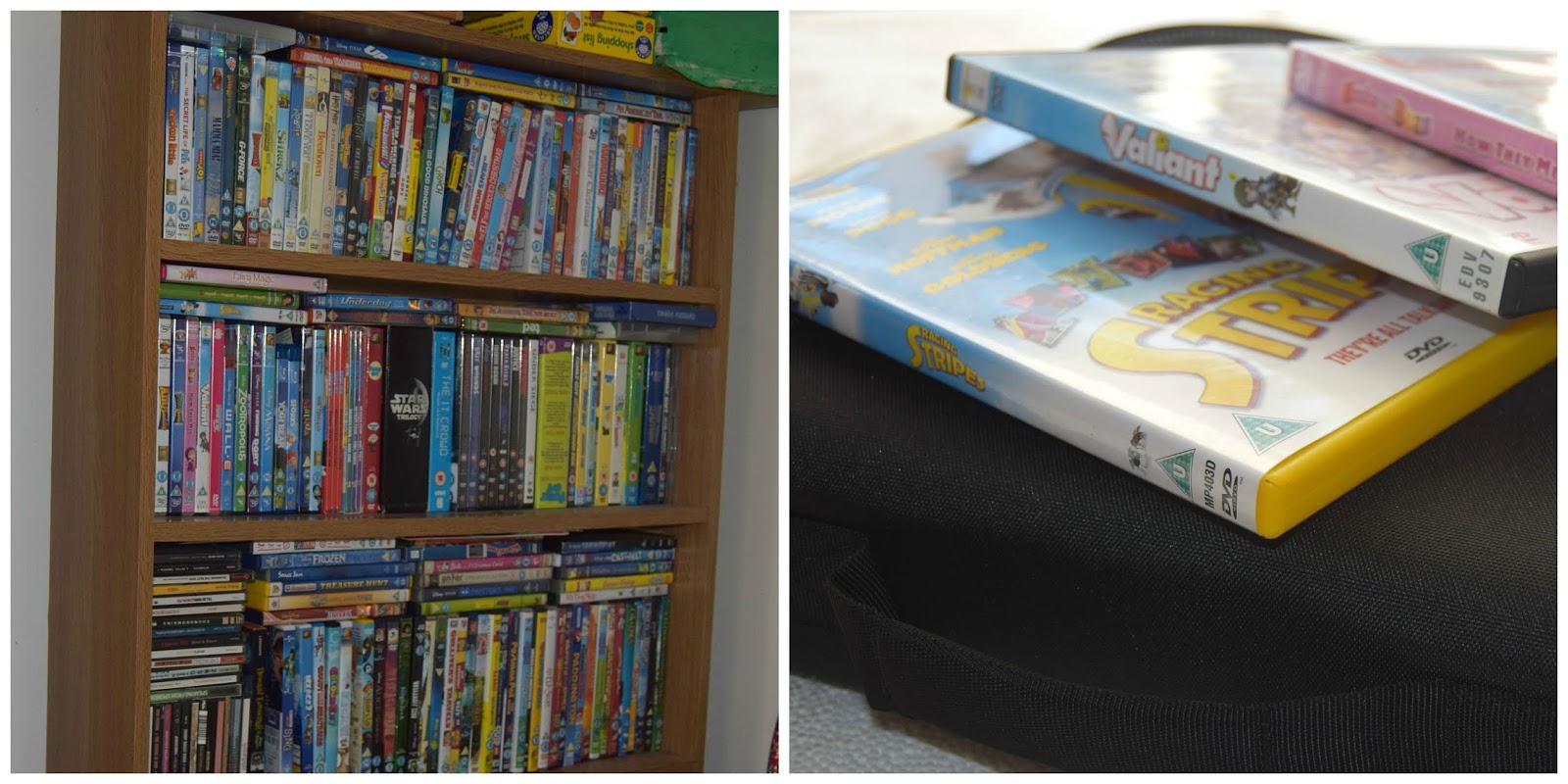 Wafflemama.: Home Style || Decluttering The Kids DVDs