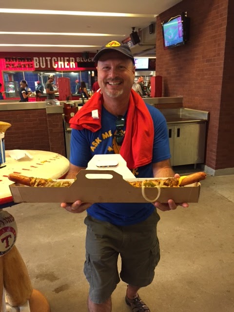 Blog About a Dog: Texas Rangers: The Boomstick