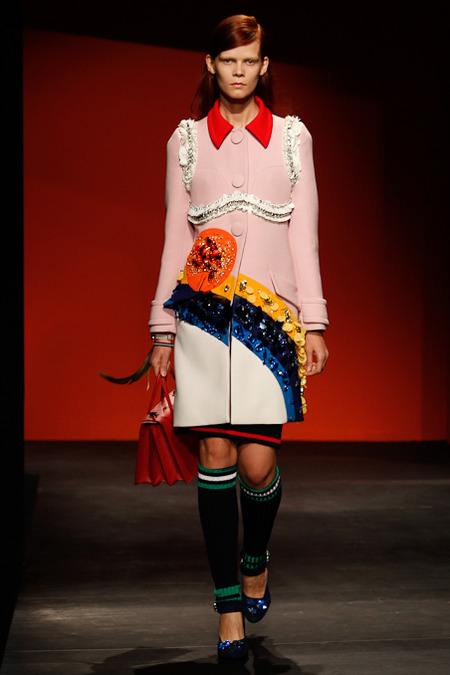 Fusion Of Effects: Walk the Walk: Prada S/S 2014 Collection