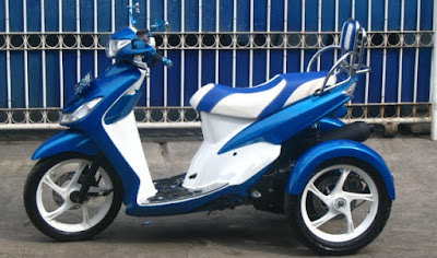 Galeri Modifikasi Motor Roda Tiga Matic