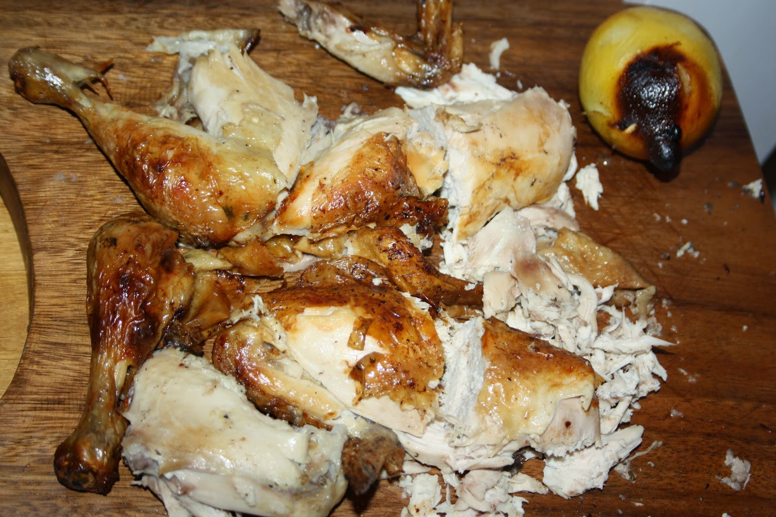 Ruokasurffausta: Uunissa paistettu kokonainen kana Jamie Oliverin tapaan