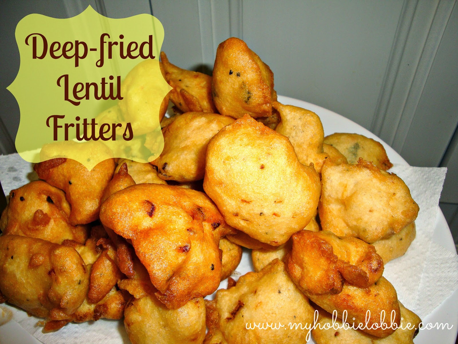 Bombay Street Food Special #9 - Deep-fried Lentil Fritters - The ...