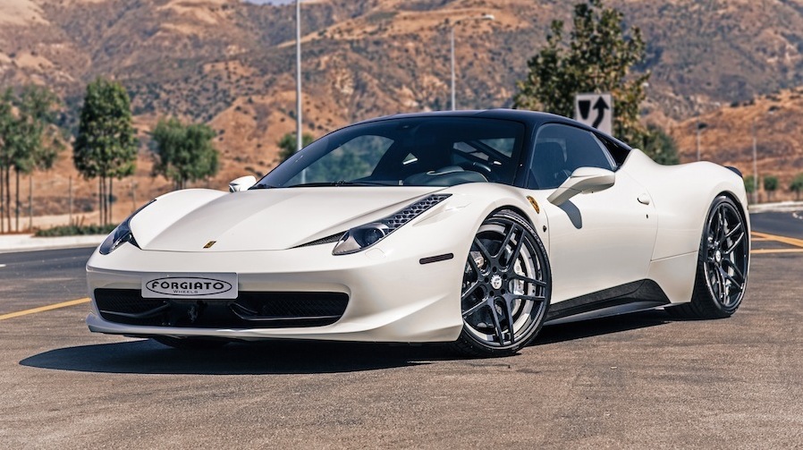 Pick of the Day: Ferrari 458 with Carbon fiber Forgiato Rims : ebeasts.com