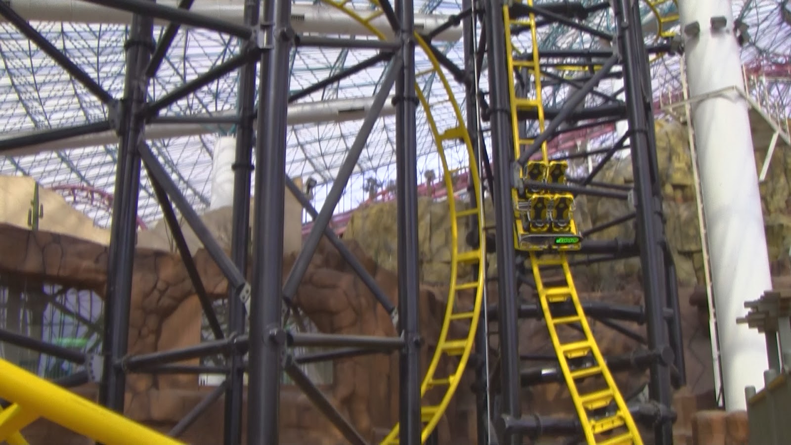 El Loco Adventuredome Roller Coaster Grand Opening 2014 - Ride Review ...
