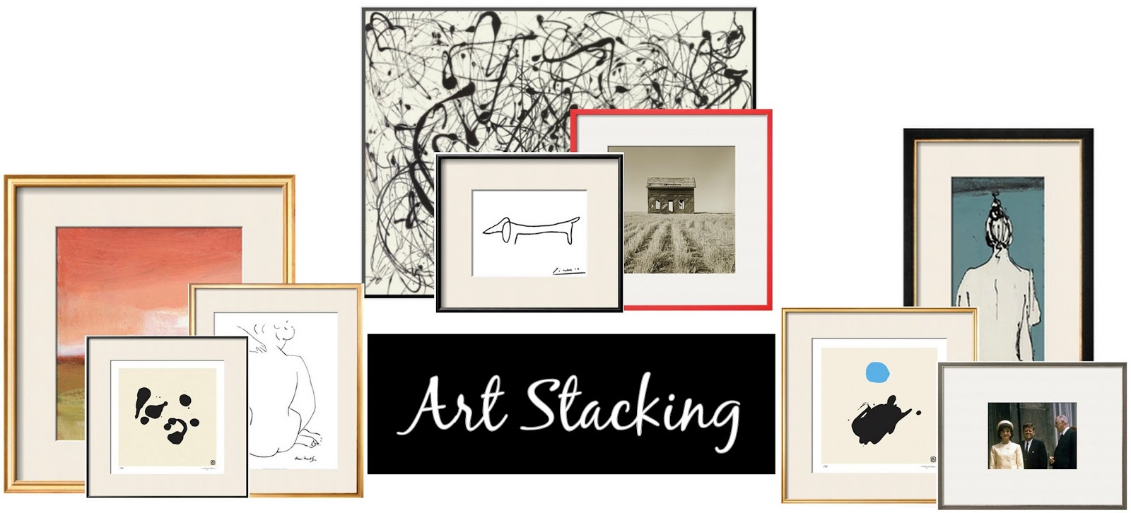 sadie + stella: How to: Art Stacking