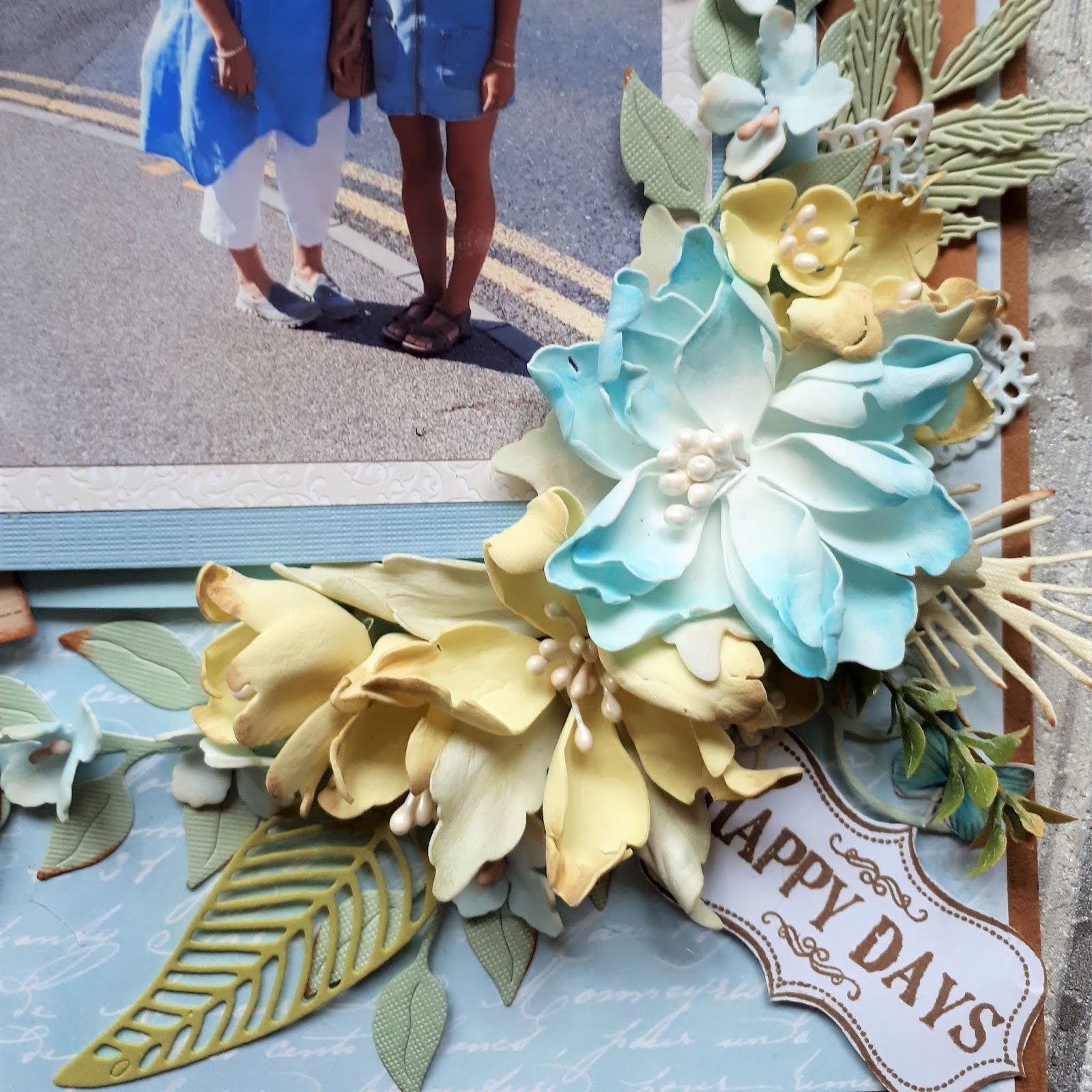 CraftyEnjoyments: A4 Scrapbook Layout