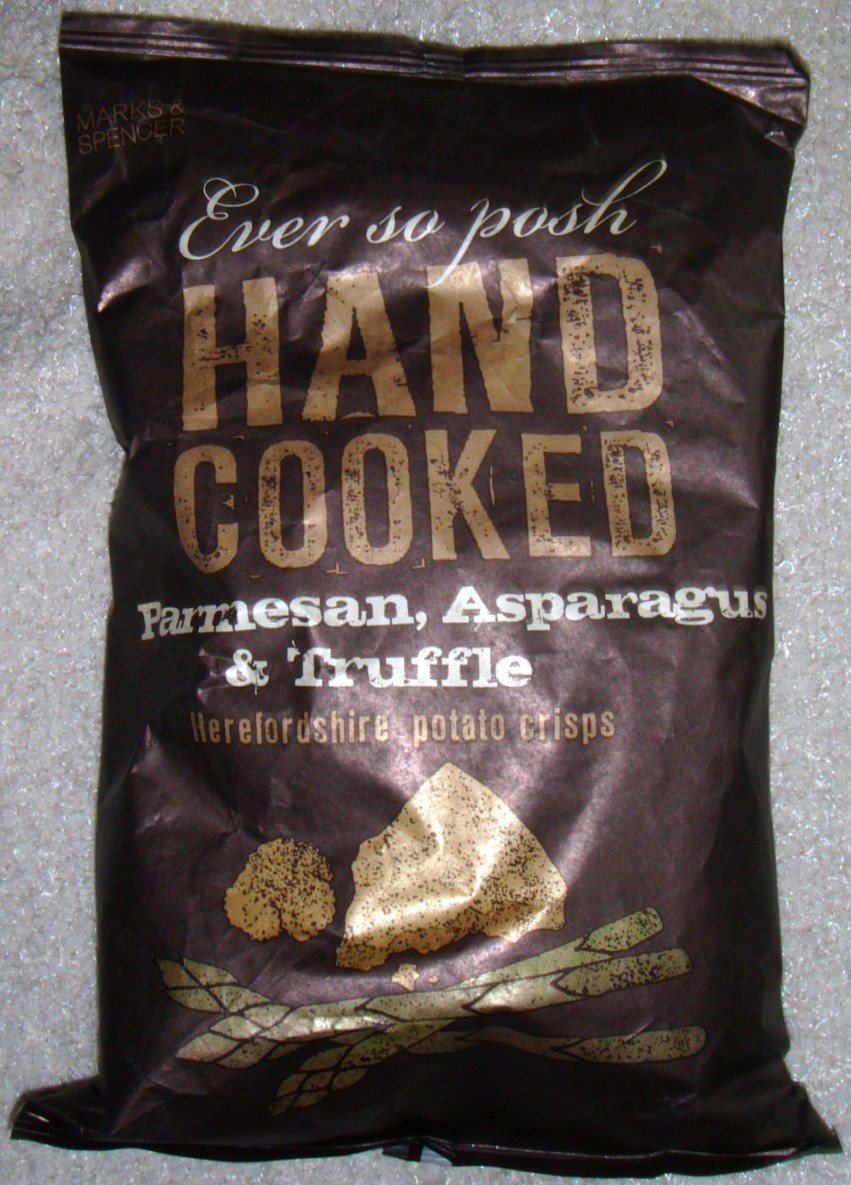 FOODSTUFF FINDS: Ever So Posh Parmesan, Asparagus and Truffle Hand ...