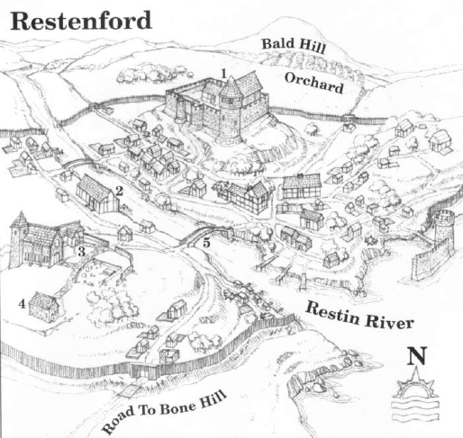 The Restenford Project: Maps of Restenford