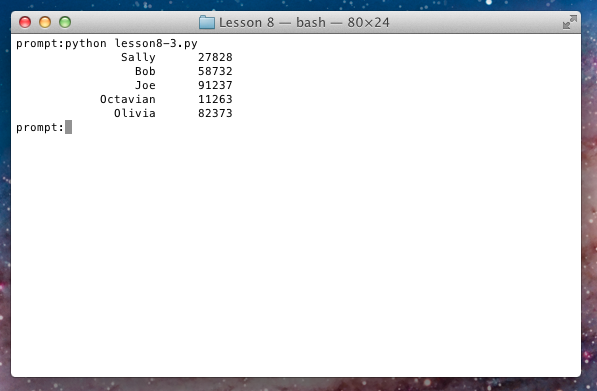 Getting Started With Python Lesson 8 Tuples And String Formatting