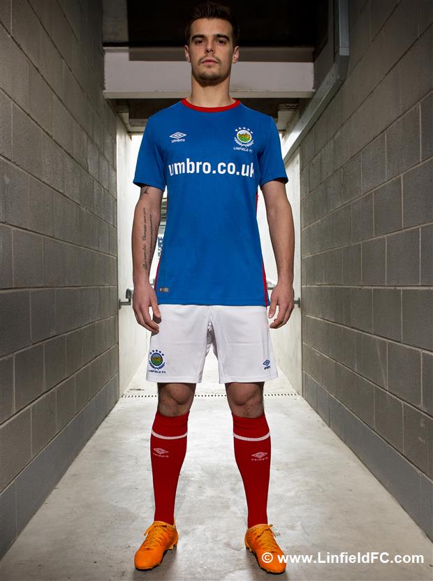 Umbro Linfield FC 17-18 Home Kit Revealed - Footy Headlines