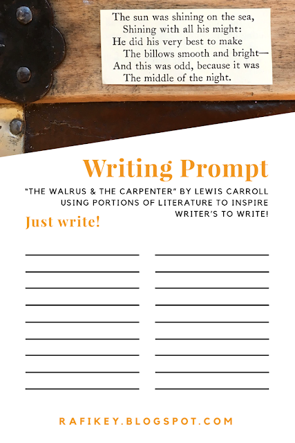 RafiKEY's to Success: Weekly Writing Prompts [Shining in the Middle of ...