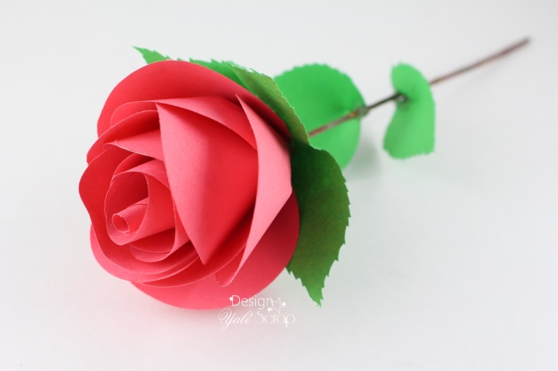 Histoire de...: Rose en papier