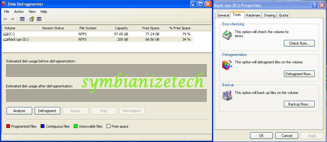 Tutorial on how to defrag my computer disk drive ~ Technology ...